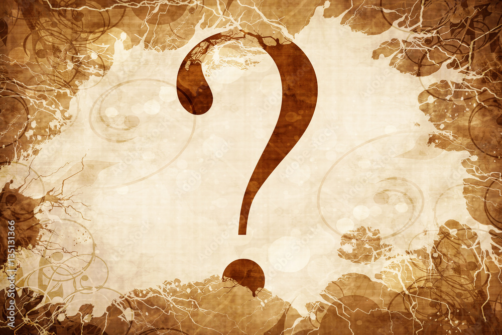 Vintage question mark background Stock Illustration | Adobe Stock