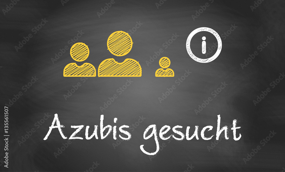 Azubis gesucht Stock Vector | Adobe Stock