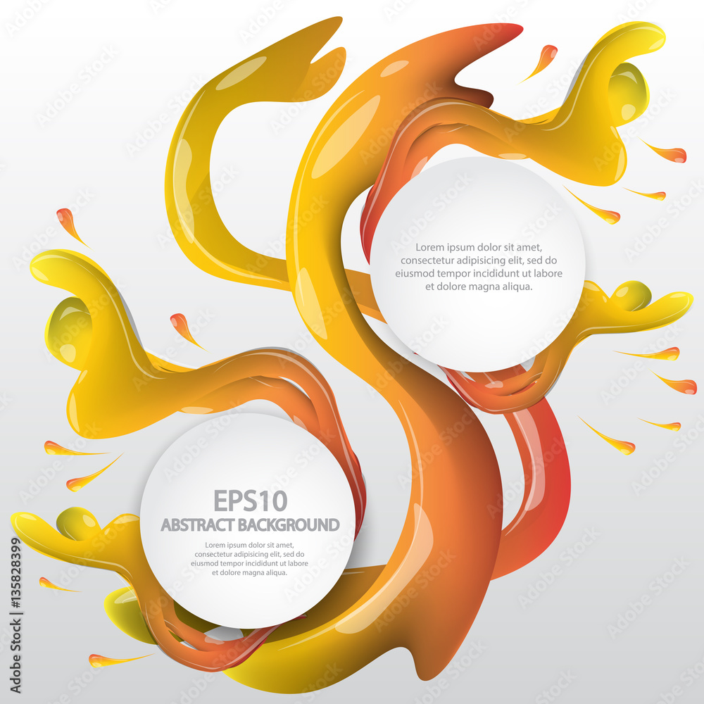 water background splash background Design Template,Vector Illustration ...