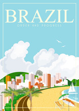 Brazil Travel Poster Free Stock Photo - Public Domain Pictures
