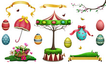 Easter Illustration Collage Free Stock Photo - Public Domain Pictures