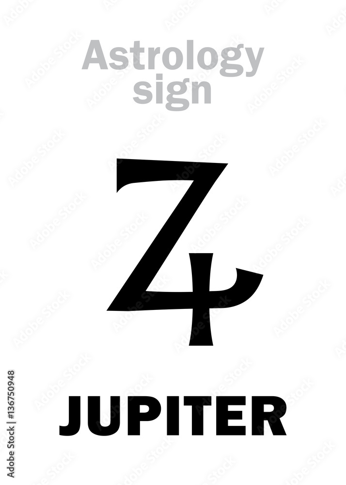 Astrology Alphabet: JUPITER (Zeus), classic major social planet ...