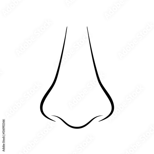 Human nose vector icon illustration Stock Vector | Adobe Stock Human nose vector icon illustration Stock Vector | Adobe Stock