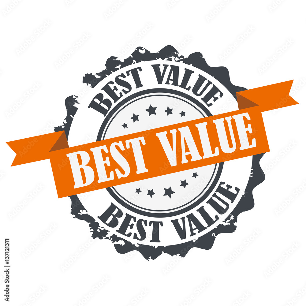 Vector de Stock Best value stamp.sign,seal logo | Adobe Stock