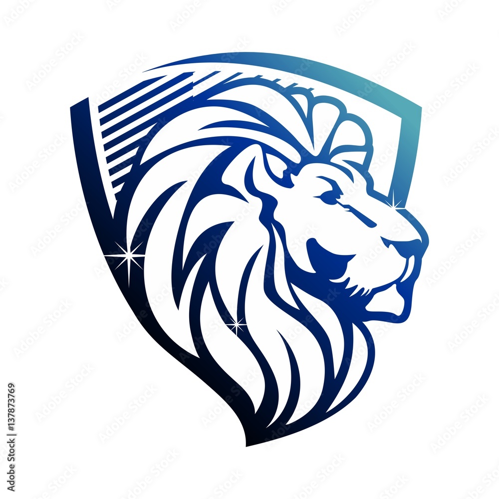 animal shield vector logo Stock Vector | Adobe Stock