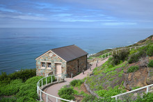 Cabin Overlooking Ocean Free Stock Photo - Public Domain Pictures
