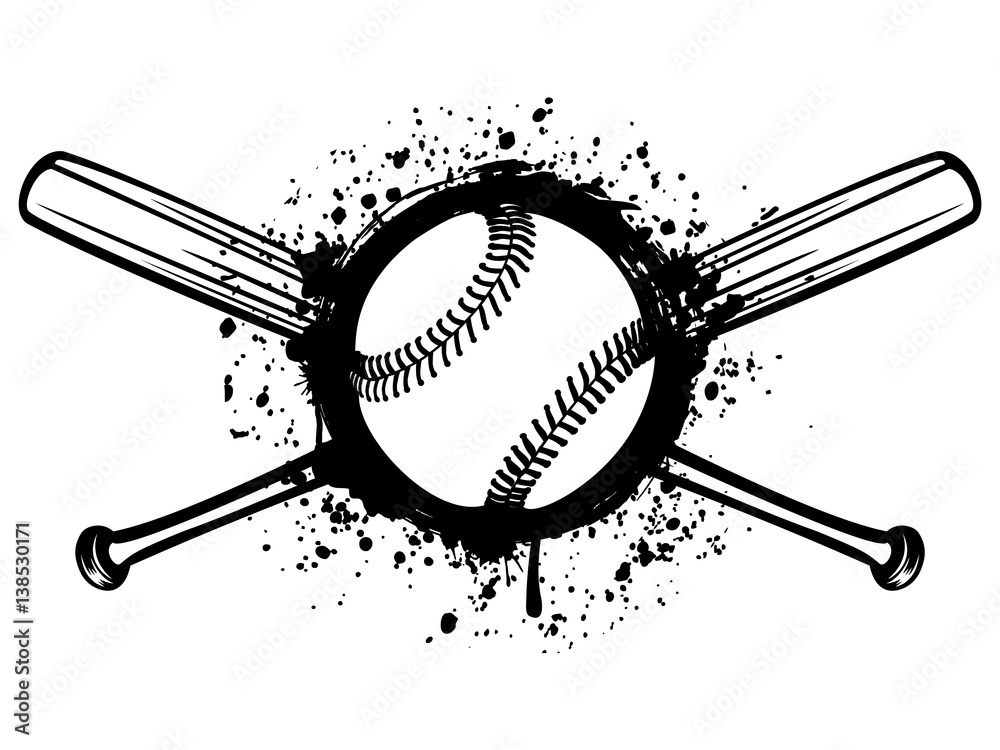 baseball 1 Stock Vector | Adobe Stock