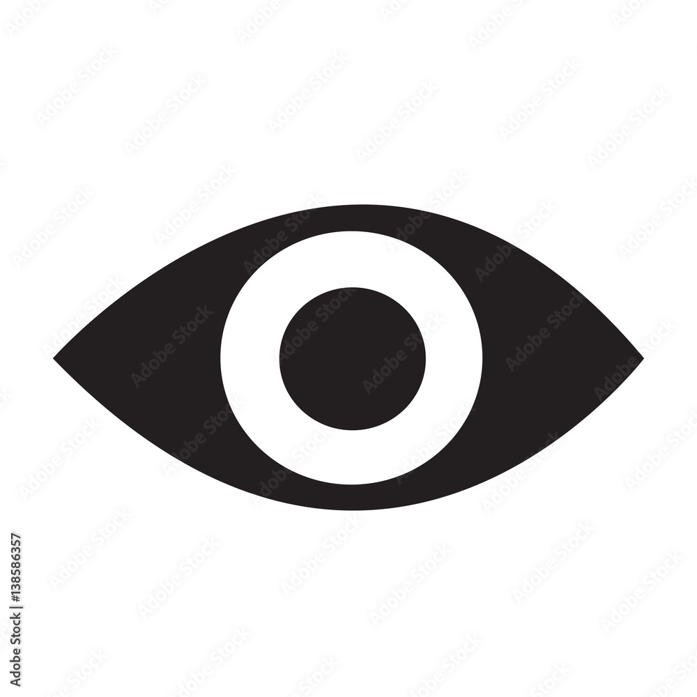 eye icon Vector Illustration Stock Vector | Adobe Stock