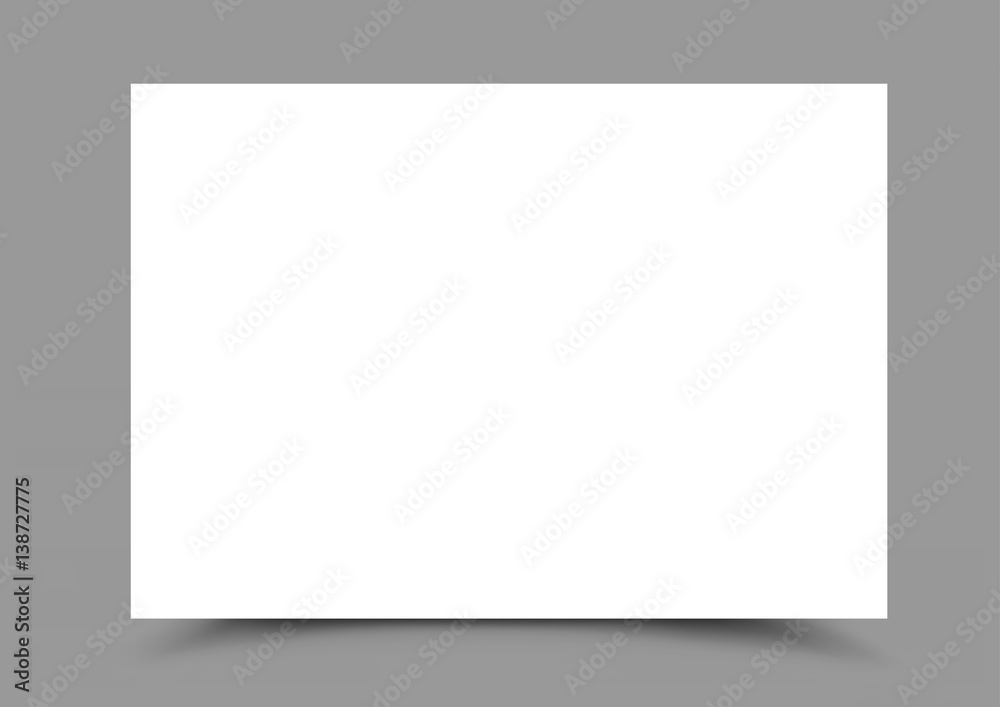 a4 paper form horizontal Stock Vector | Adobe Stock