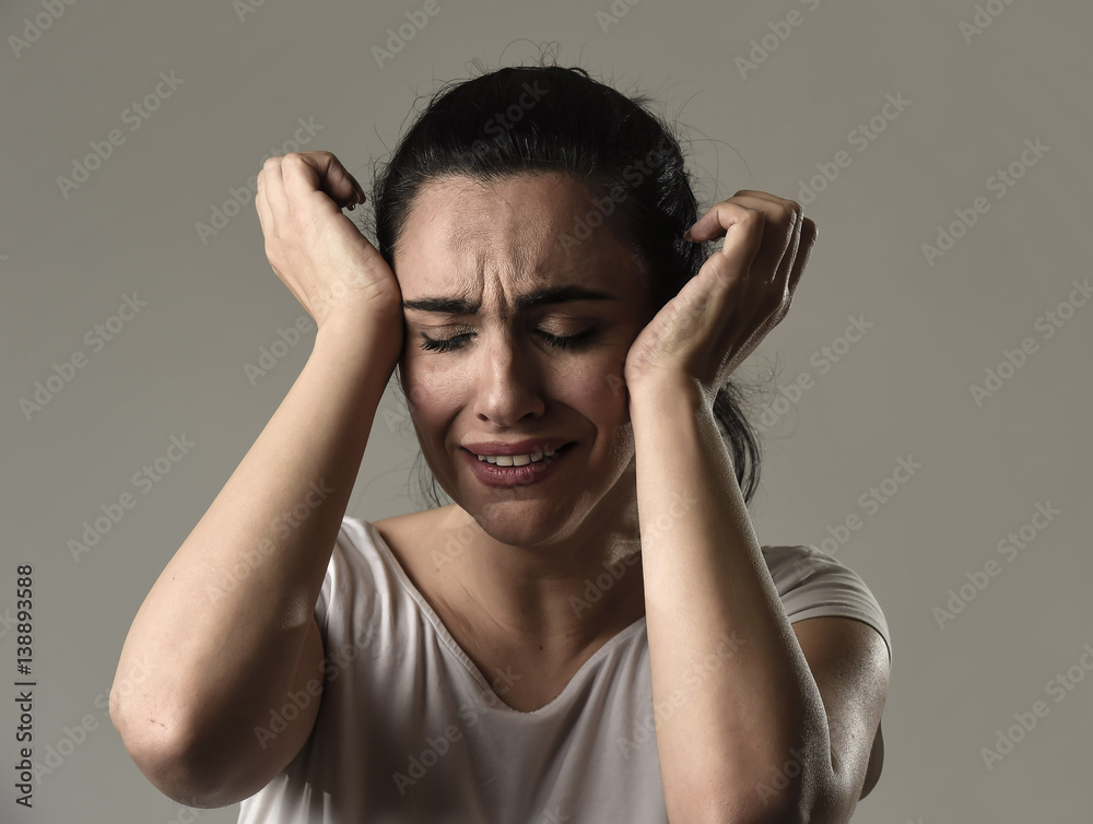 Suffering People Crying