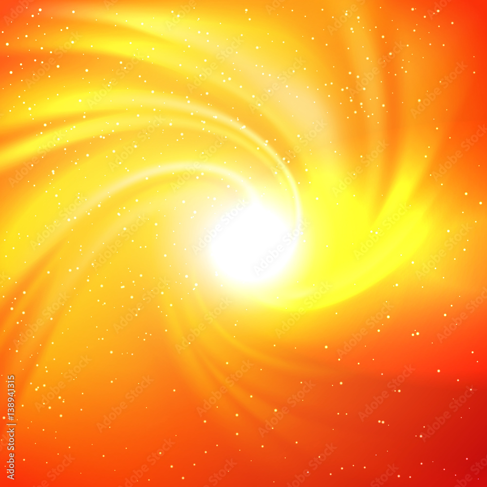 Abstract Sun Wallpaper