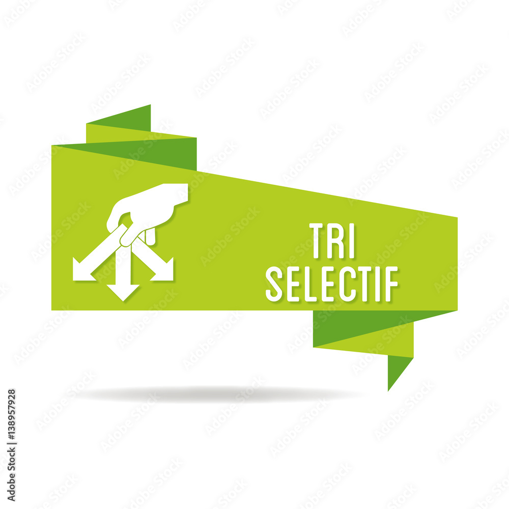 Logo tri sélectif. Stock Vector | Adobe Stock