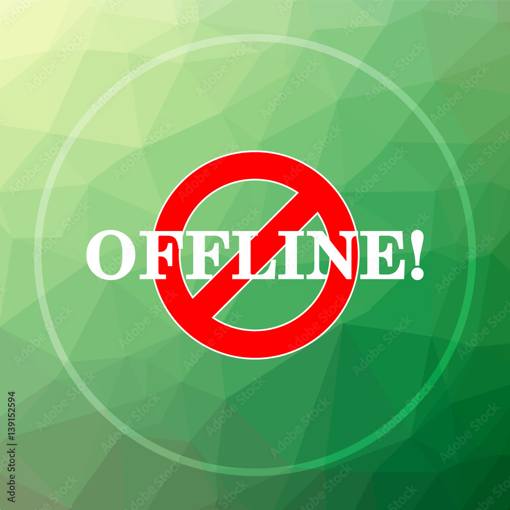 Stock-Illustration „Offline icon“ | Adobe Stock