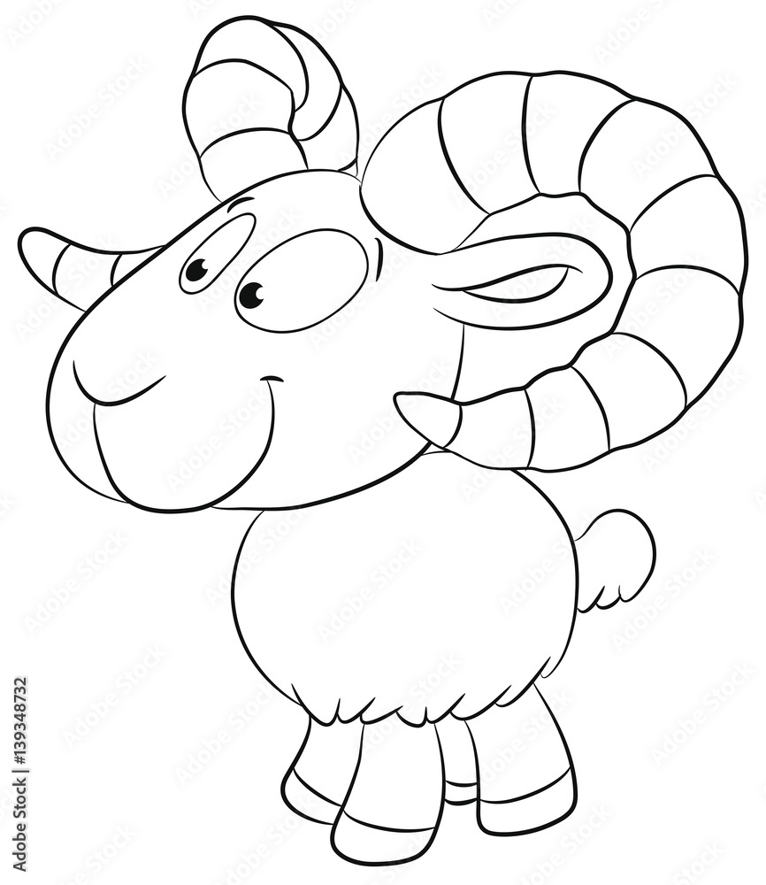 Vetor Sternzeichen Widder Vektor-Illustration do Stock | Adobe Stock