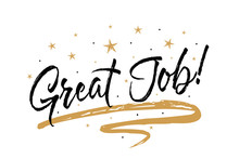 Great Job Black Stamp Text On Yellow Free Stock Photo - Public Domain ...