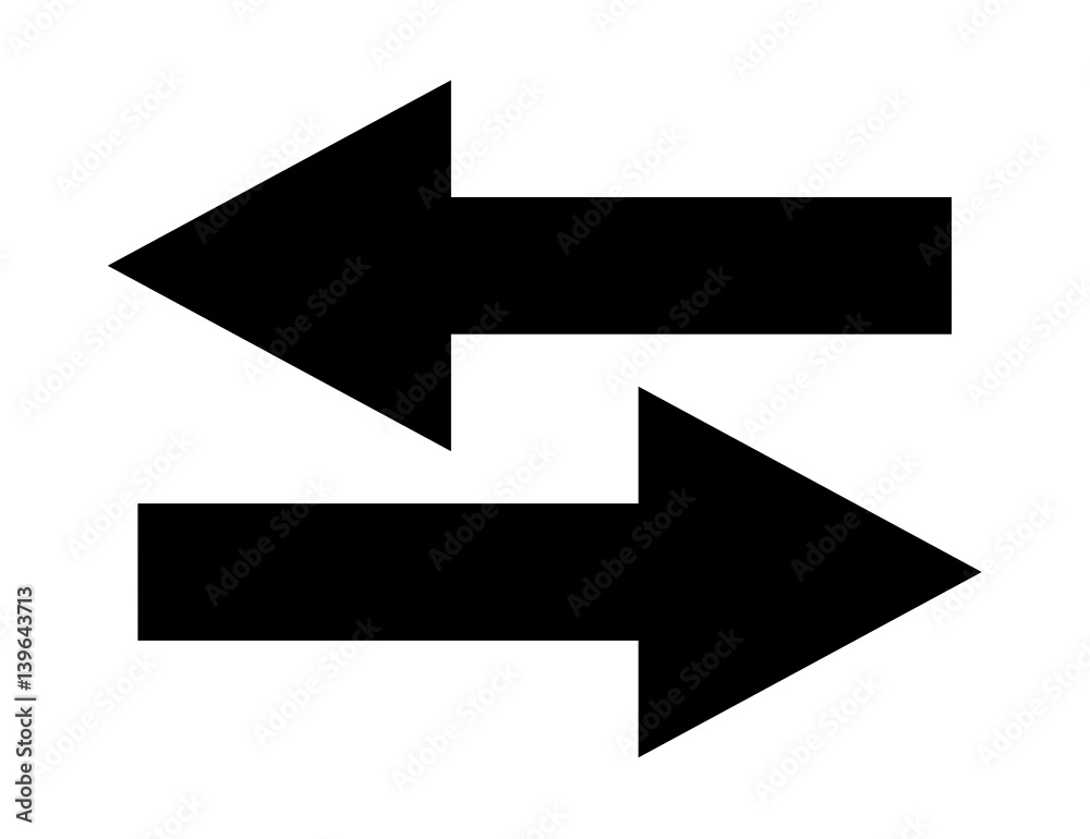 Stock-Vektorgrafik „strzałki ikona“ | Adobe Stock