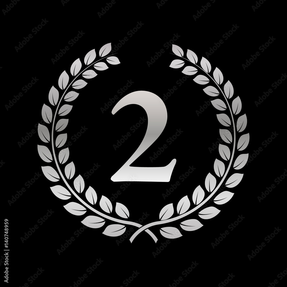 Silver Laurel Wreath. Award for winners. Honoring champions. Sign for ...