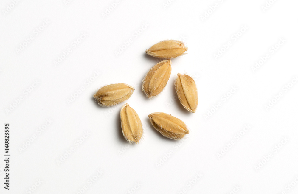 Grains of rice unpeeled Stock Photo | Adobe Stock