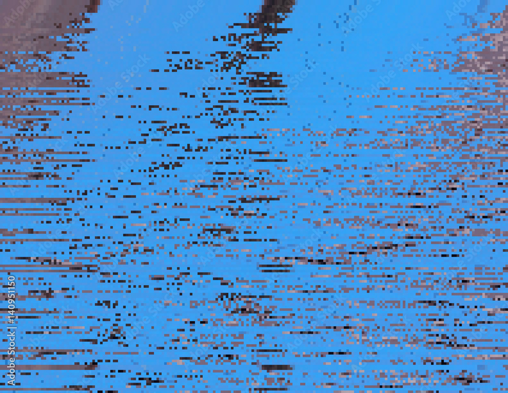 Modern glitched background illustration. Random signal error. Corrupted ...