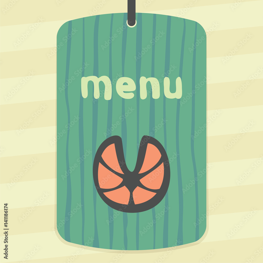 Vector outline raw fish icon. Modern infographic logo and pictogram ...