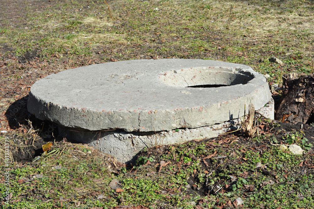 Manhole Water Borehole under Construction for Water Supply System ...