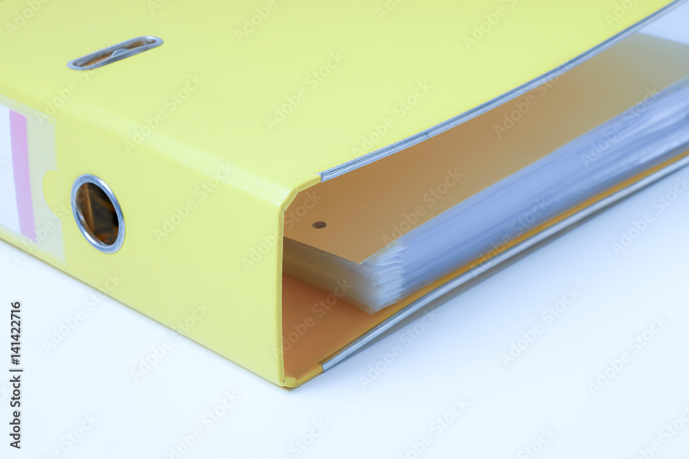 Dokumente, Schriftstücke und Akten im Ordner Stock Photo | Adobe Stock