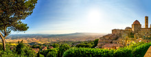 Volterra Sunset Free Stock Photo - Public Domain Pictures