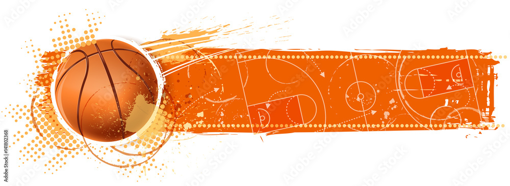 Vector de Stock basketball banner | Adobe Stock