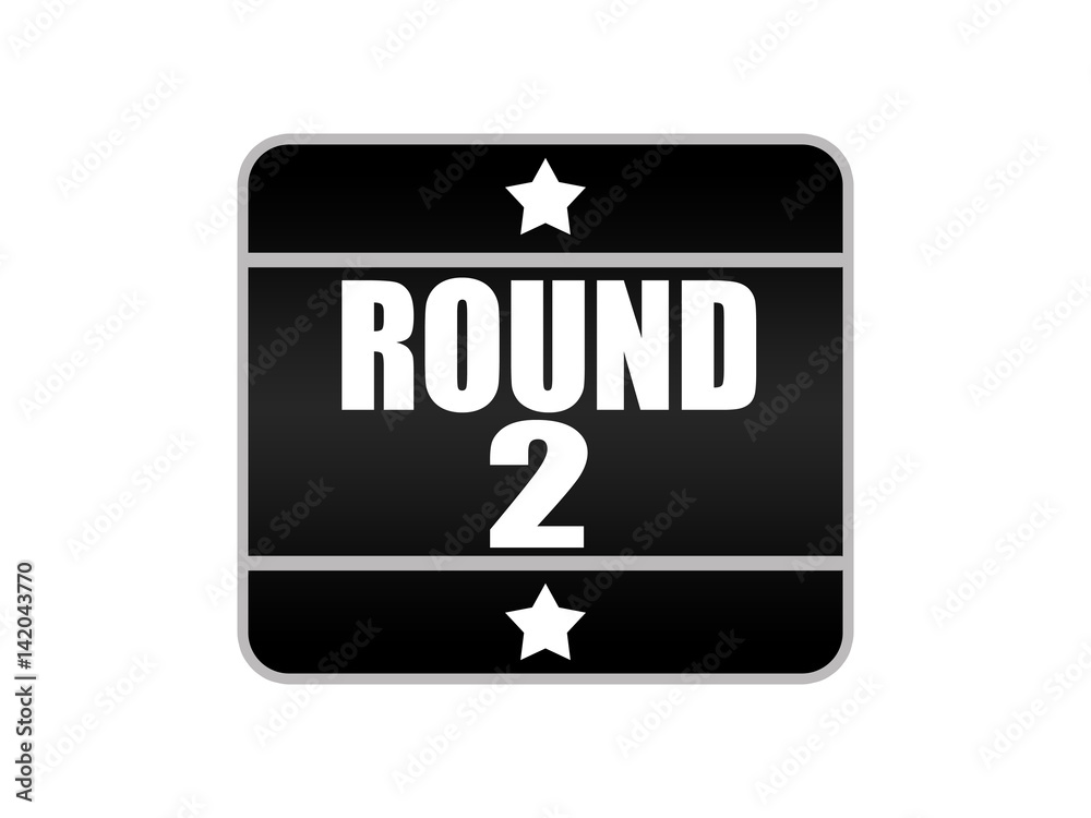 Round 2 Stock Illustration | Adobe Stock