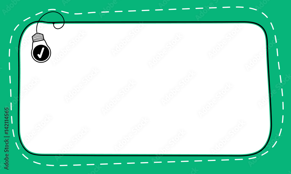 Hand written text box for fill your text and check box Stock Vector ...