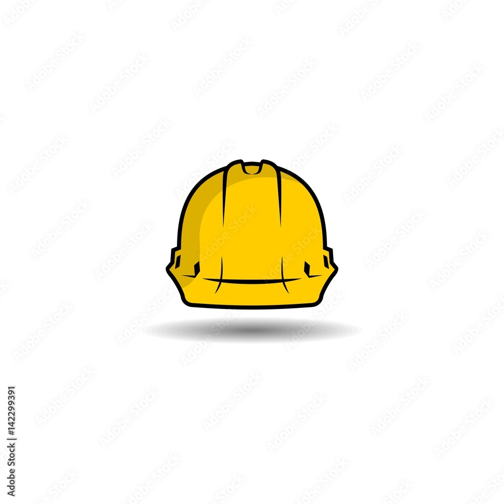 safety helmet vector logo Stock Vector | Adobe Stock