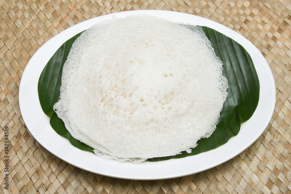 Appam / Palappam / Kallappam / vella appam / plain hoppers, popular ...