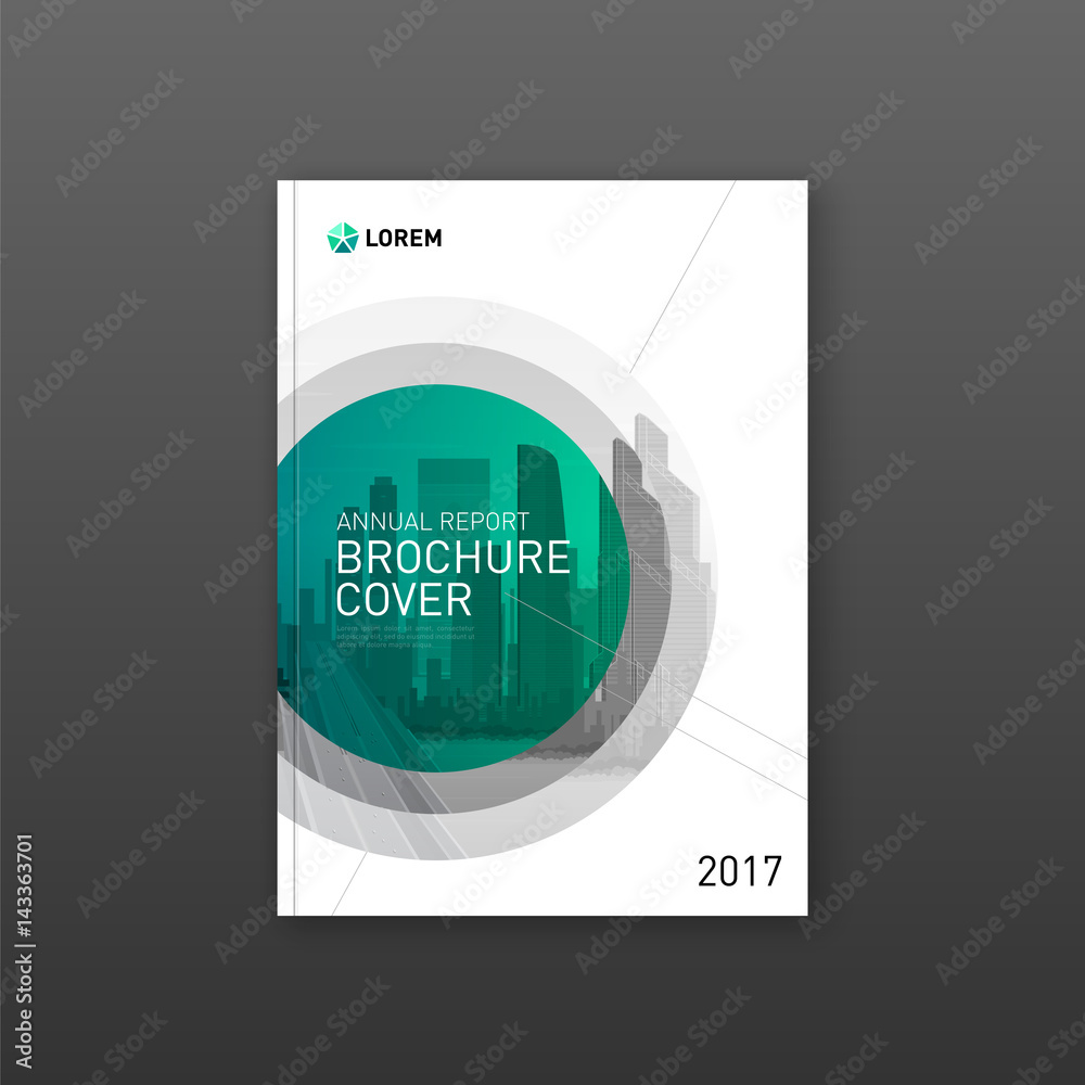 Busuness brochure cover design layout. Good for corporate catalog ...