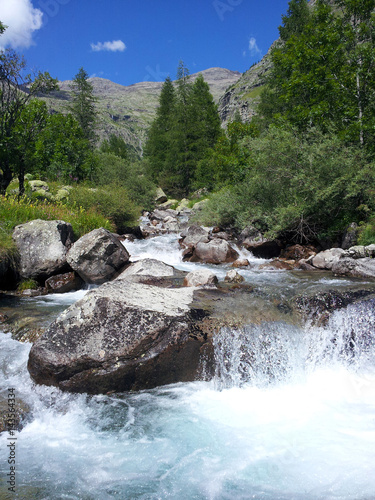 Photo Stock Torrent de Montagne - portrait | Adobe Stock