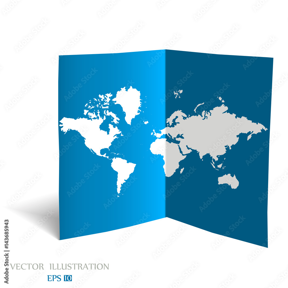 Political map of the world. Stock Vector | Adobe Stock