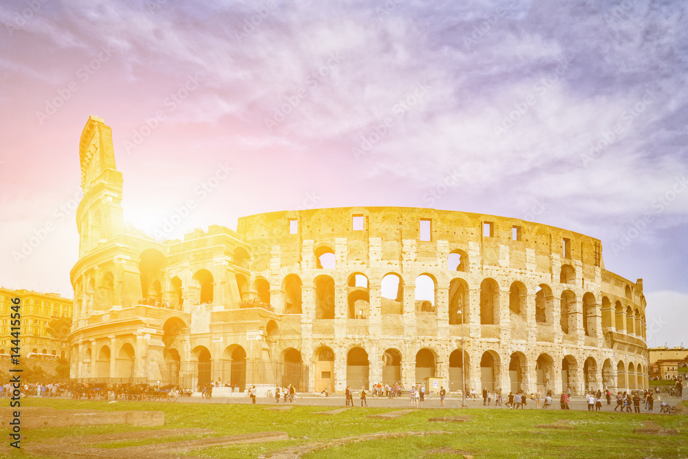 Rome, Italy,The Colosseum or Coliseum,as the Flavian Amphitheatre, is ...