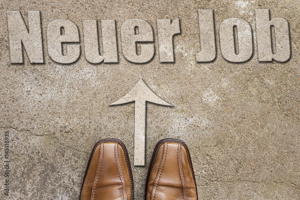 Stock-Foto „Neuer Job - Jetzt Bewerben“ | Adobe Stock