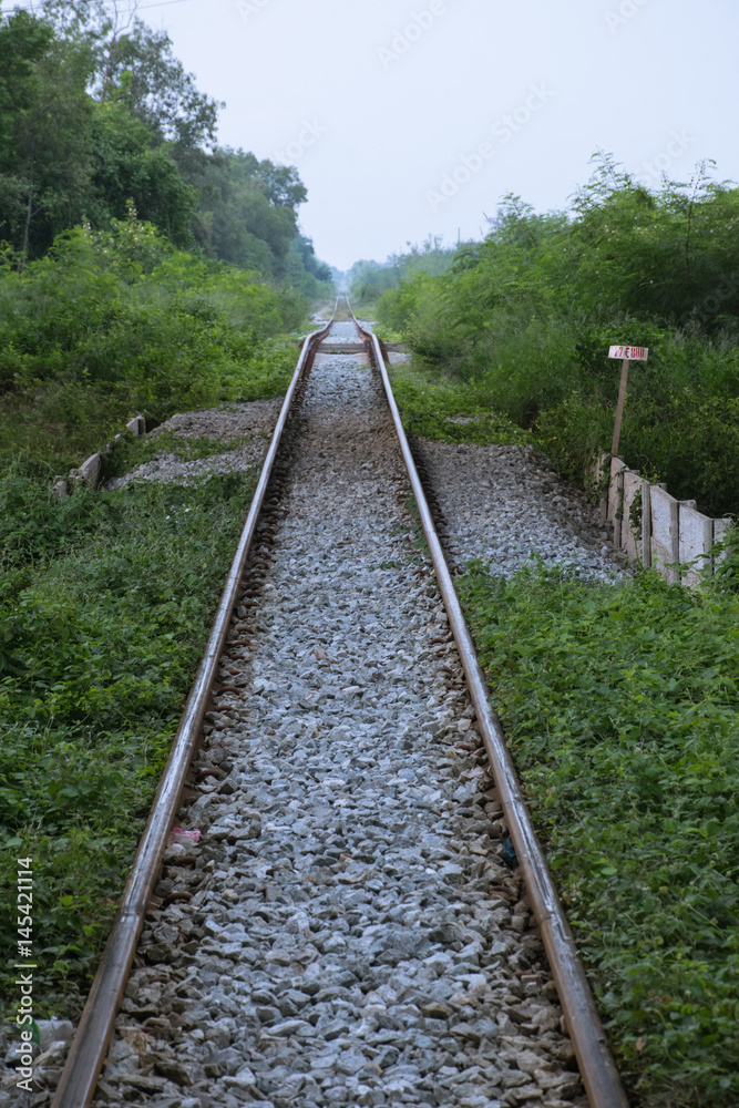 Stock-Foto „Gleisanlage, Schienenstrang“ | Adobe Stock
