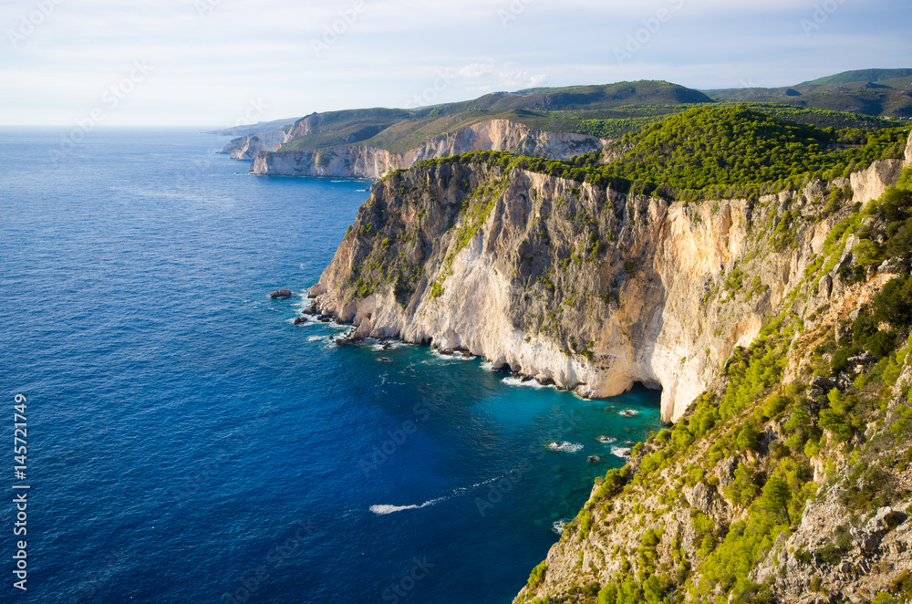 Cliffs of Keri, Zakynthos, Greece Stock Photo | Adobe Stock