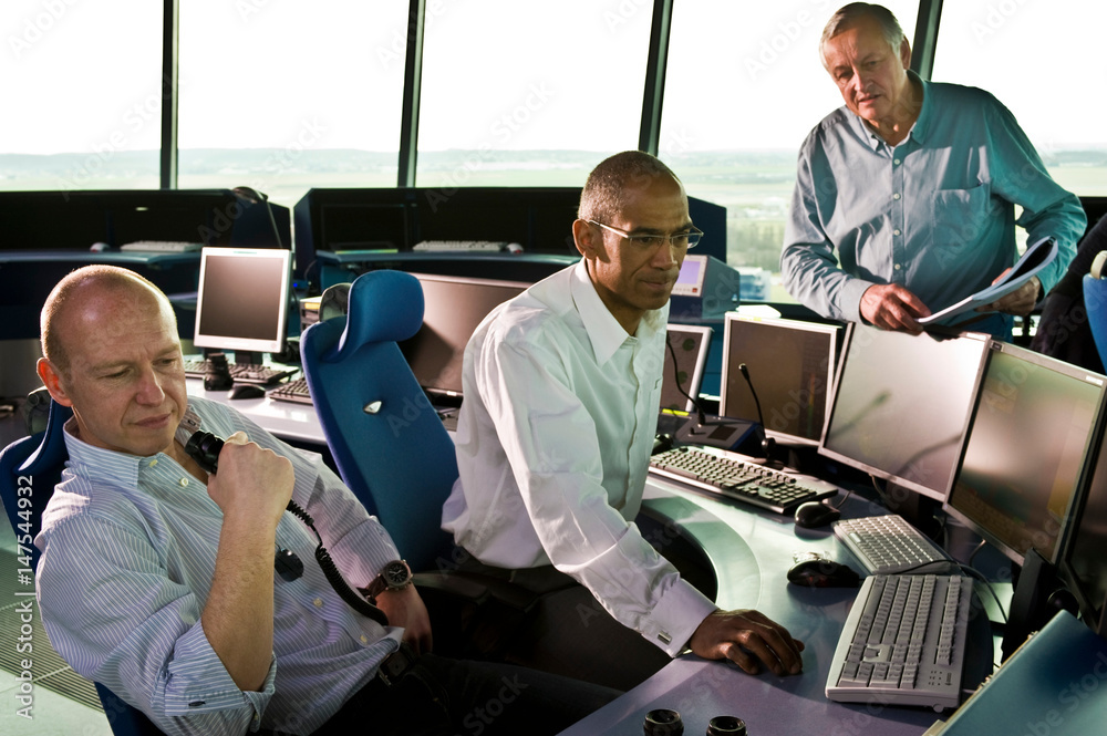 Office Control Tower Stock Photo | Adobe Stock