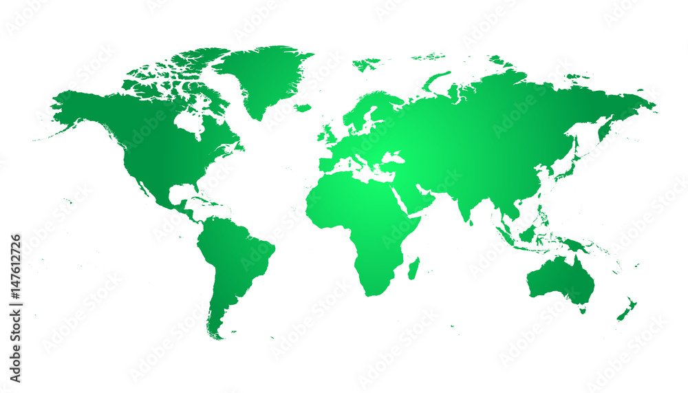 Colorful political world map. World Map Vector template for website ...