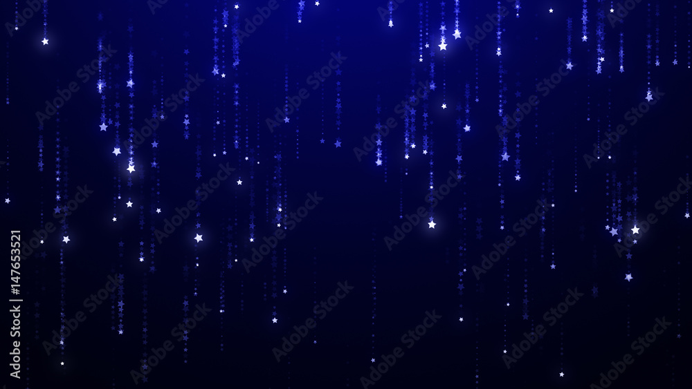 Starfall background. UHD 2160p. 4K resolution 3840x2160. Stock ...