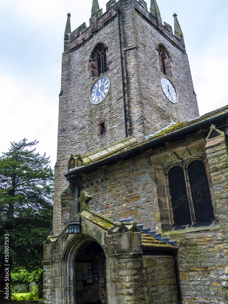 St Christophers Church in Pott Shrigley which is in Cheshire East ...