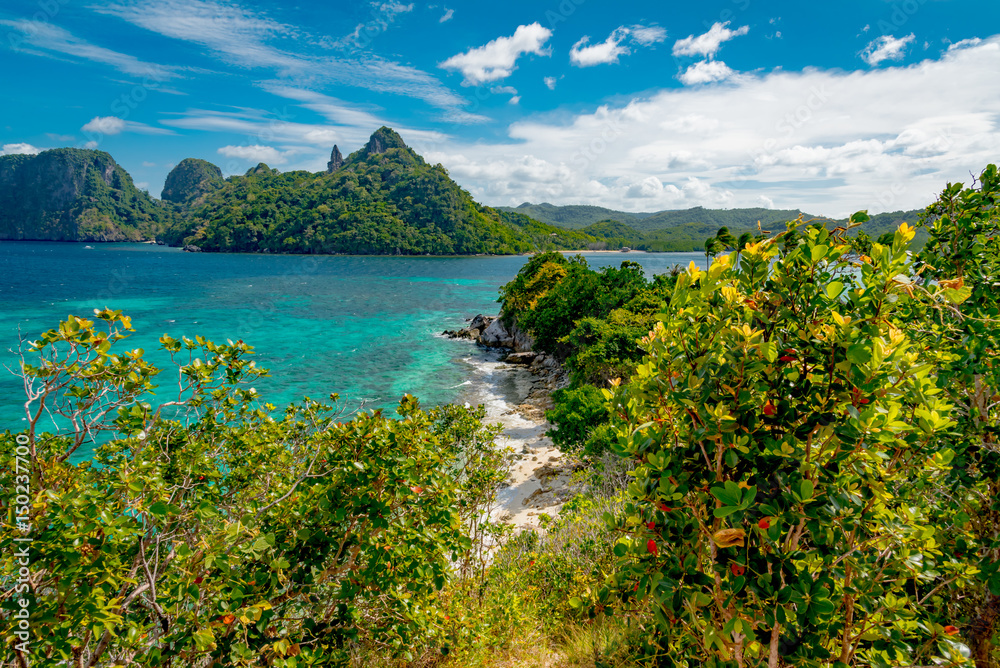 Tropical island of palawan in the philippines Stock Photo | Adobe Stock