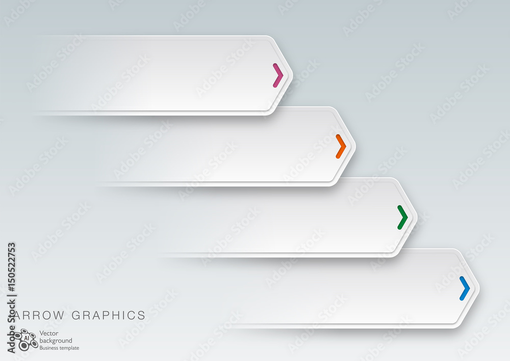 Infographics Vector Background Workflow Stock Vector | Adobe Stock
