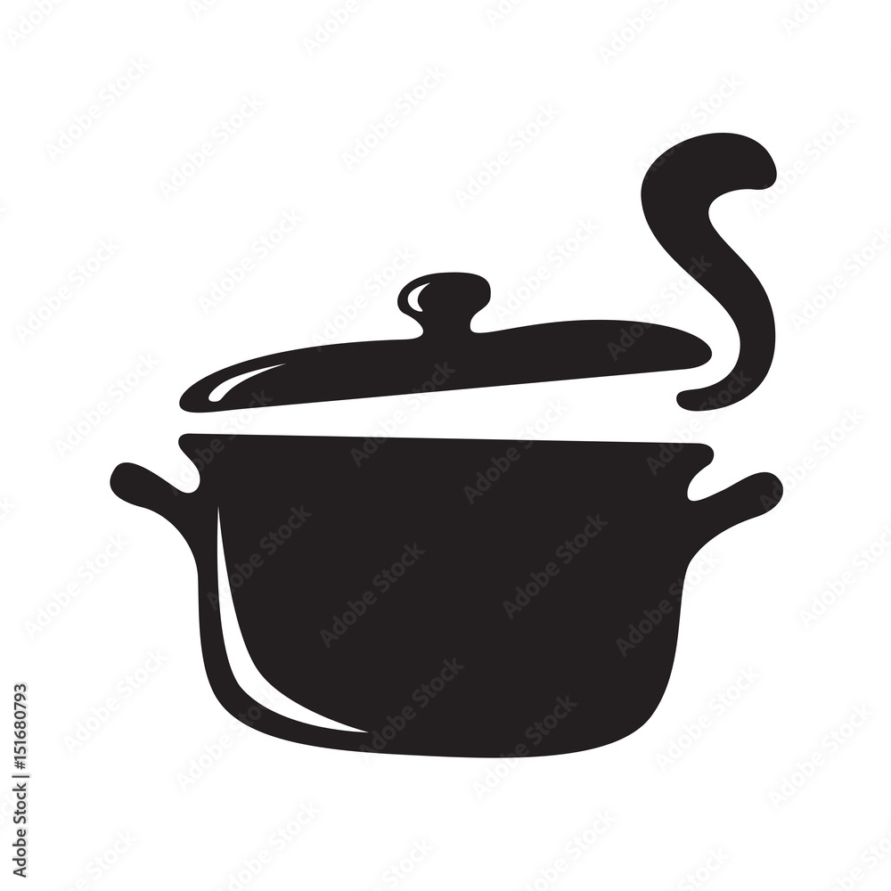 hand draw hot pot, vector Stock Vector | Adobe Stock