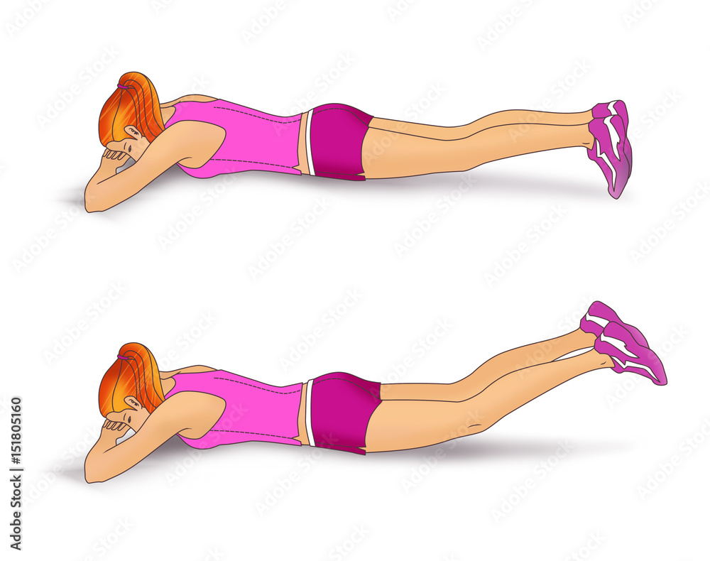 scissors exercise legs