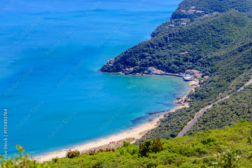 Parque natural da Arrábida em Setubal Portugal Stock Photo | Adobe Stock