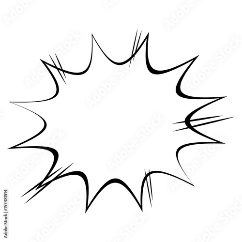 comic expression bubble icon over white background. vector illustration ...