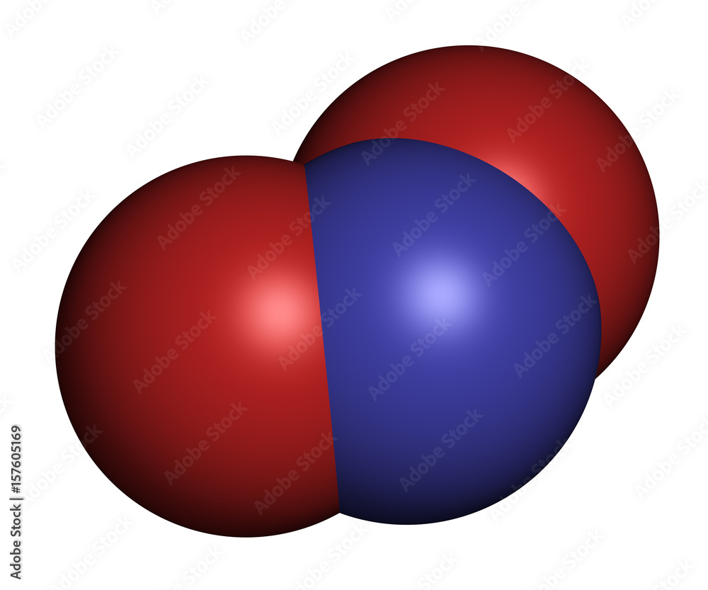 Nitrite anion, chemical structure. Nitrite salts are used in the curing ...